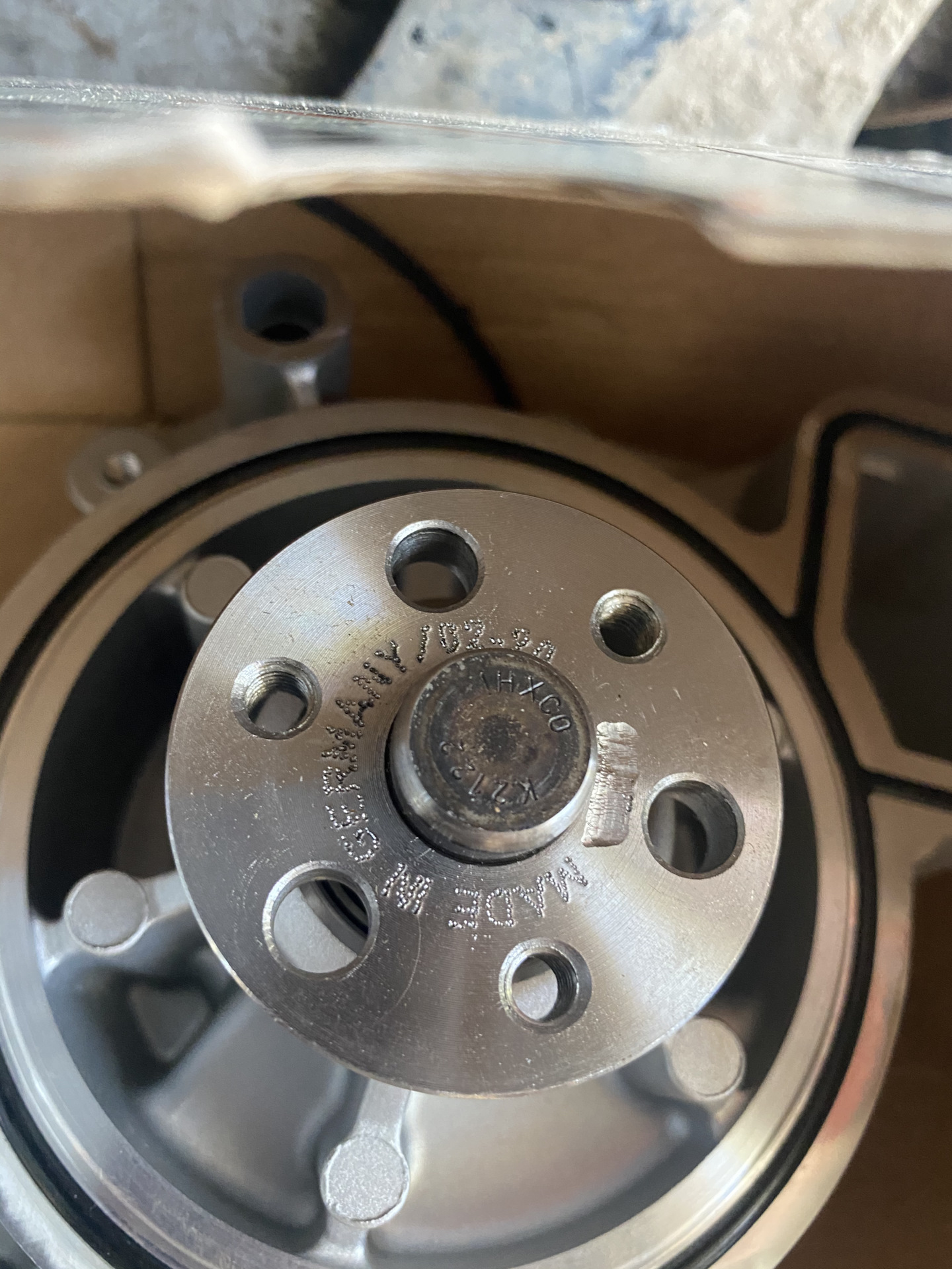 Устранение шума на прогретый мотор и ТО навесного оборудования ...