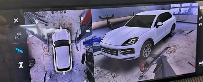 Система кругового обзора Surround View 360 Porsche CAYENNE E3 ...