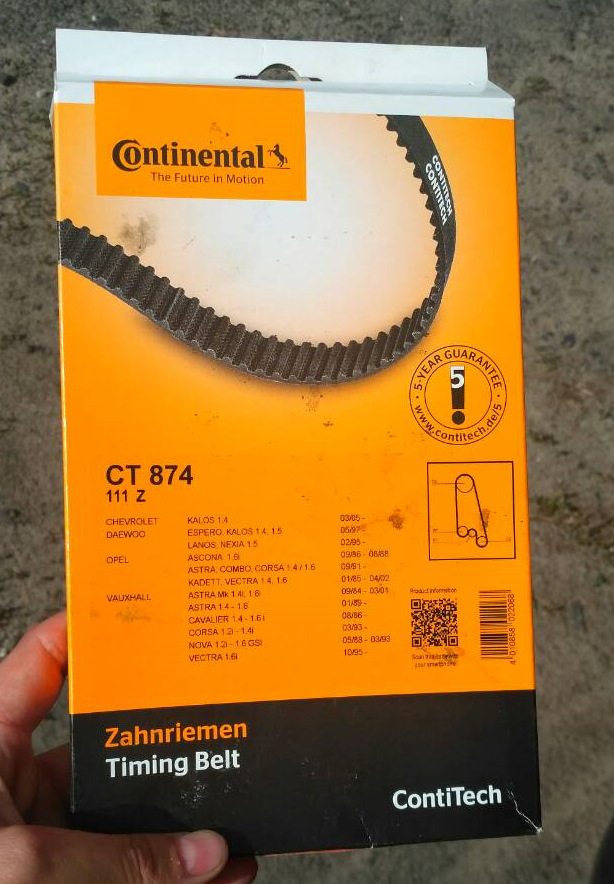 CT874 РЕМЕНЬ ГРМ ЧЗ 111 CONTITECH | Запчасти на DRIVE2