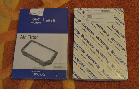 28113D3300 Фильтр воздушный двигателя KIA HYUNDAI | Запчасти на DRIVE2