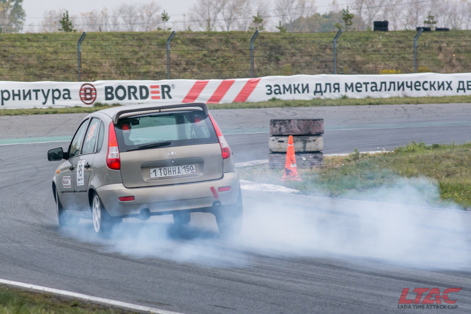 Time Attack. LTAC 02.10.21. Рязань. — Lada Калина Хэтчбек (2G), 1,6 л, 2014 года | соревнования ...