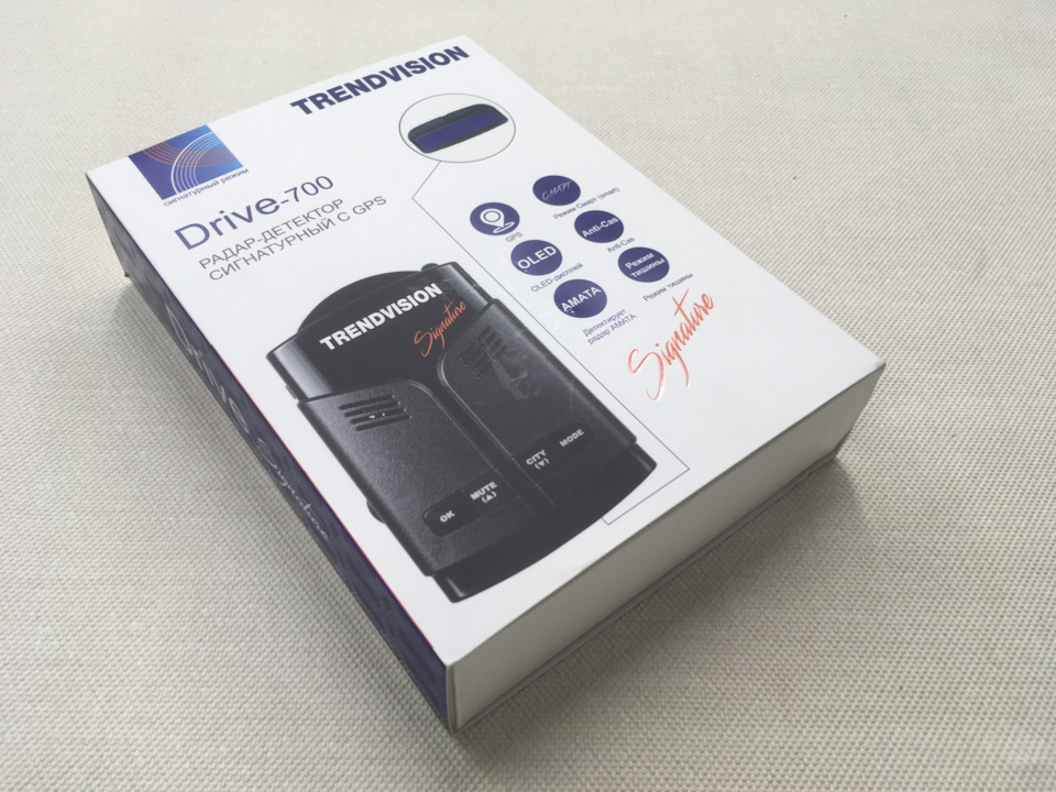 Радар-детектор Trendvision DRIVE-700 Signature — Hyundai Creta (1G), 1,6 л, 2018 года ...