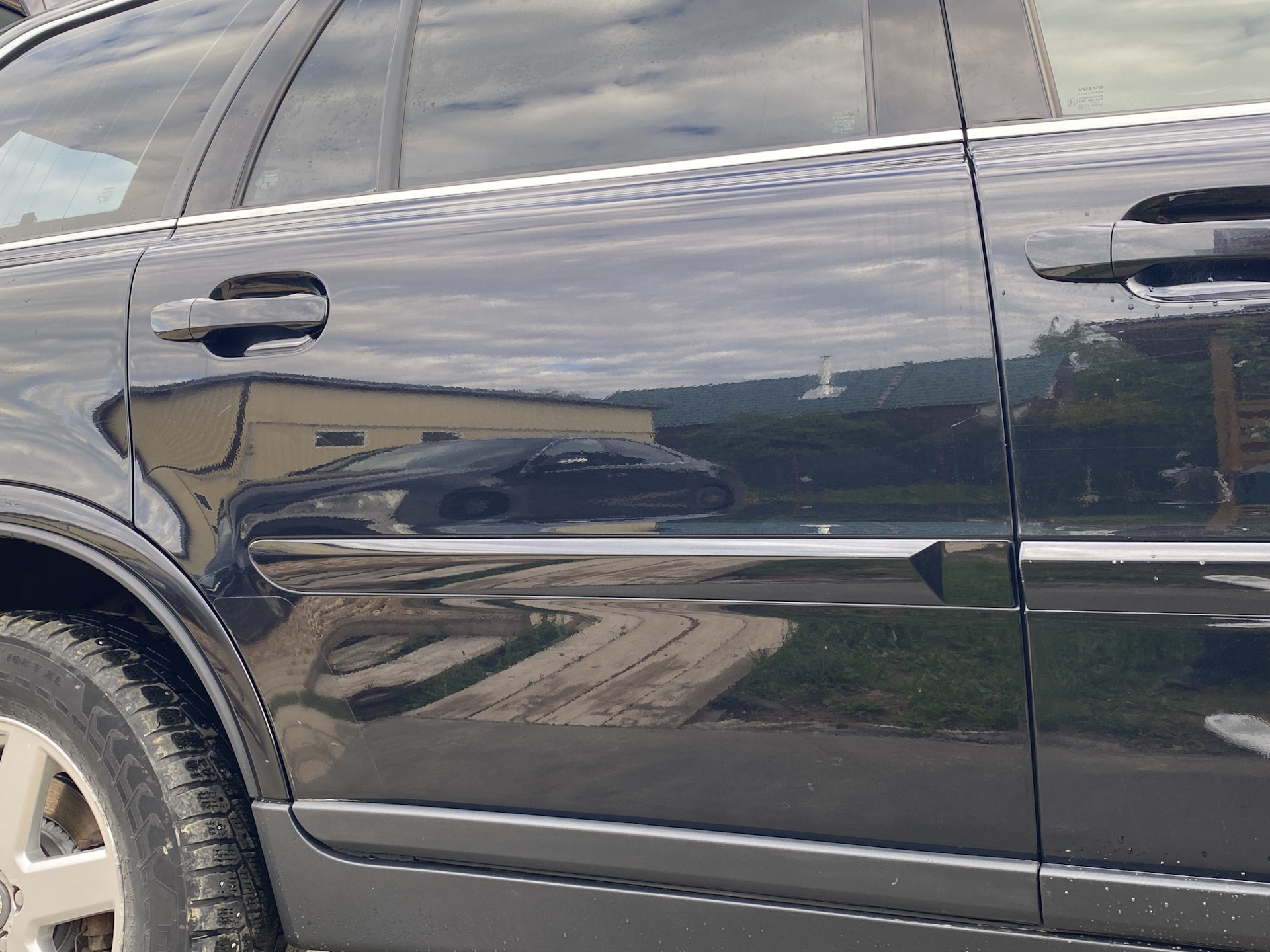 Частная практика: Замена задней двери Volvo XC90 — DRIVE2