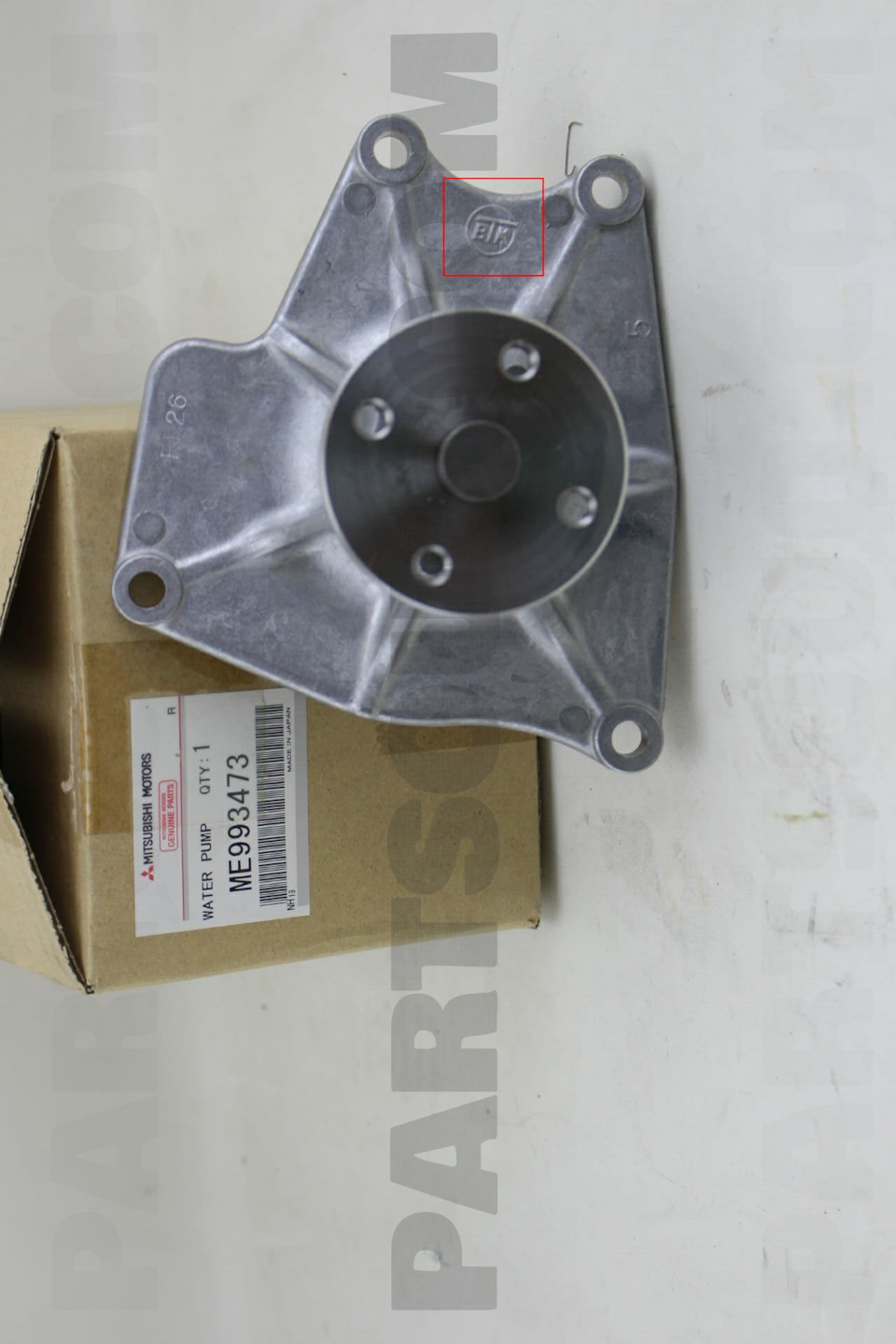 ME993473 Насос водяной Mitsubishi | Запчасти на DRIVE2