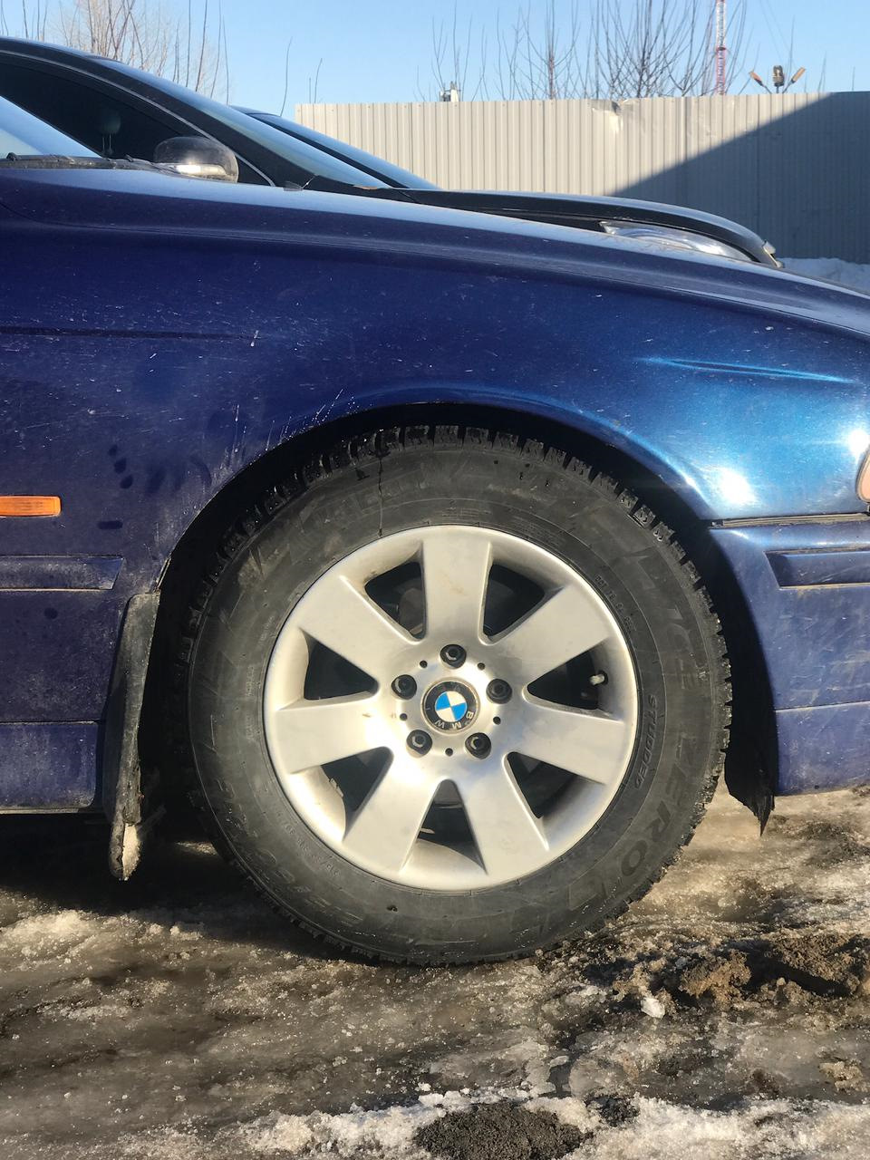 Обслуживание тормозной системы и замена стоек М-ТЕХ — BMW 5 series (E39 ...