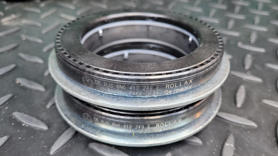 Замена подшипников верхних опор передних амортизаторов на VAG ...