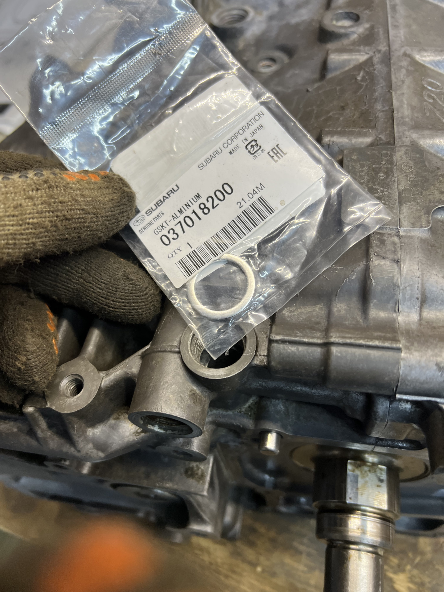 Сборка шорт-блока EJ204 в гаражных условиях ч2. — Subaru Impreza (GD/GG ...