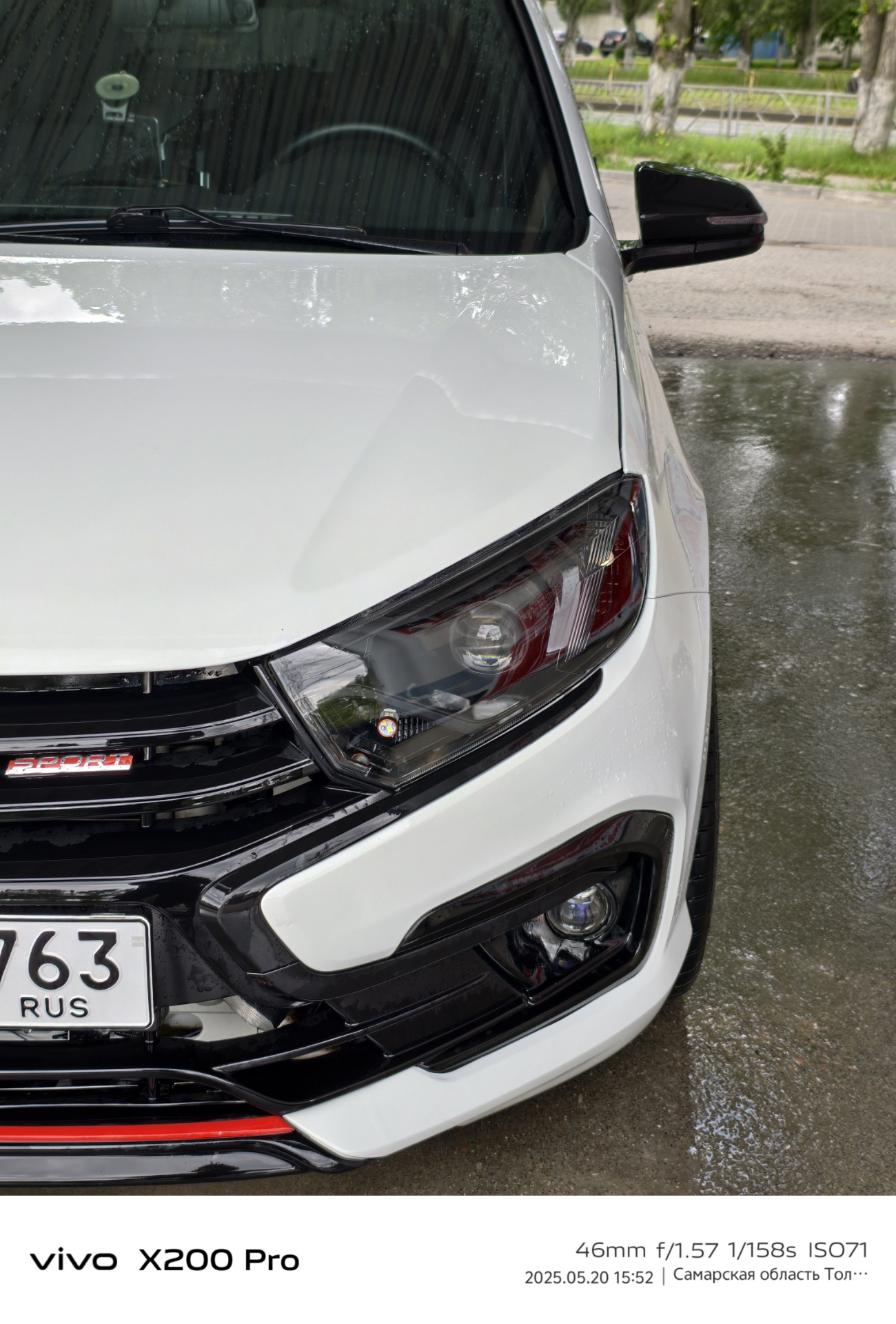 Фары Black Edition ver.4 (надеюсь финал) — Lada Гранта Drive Active, 1,6 л, 2023 года | стайлинг ...