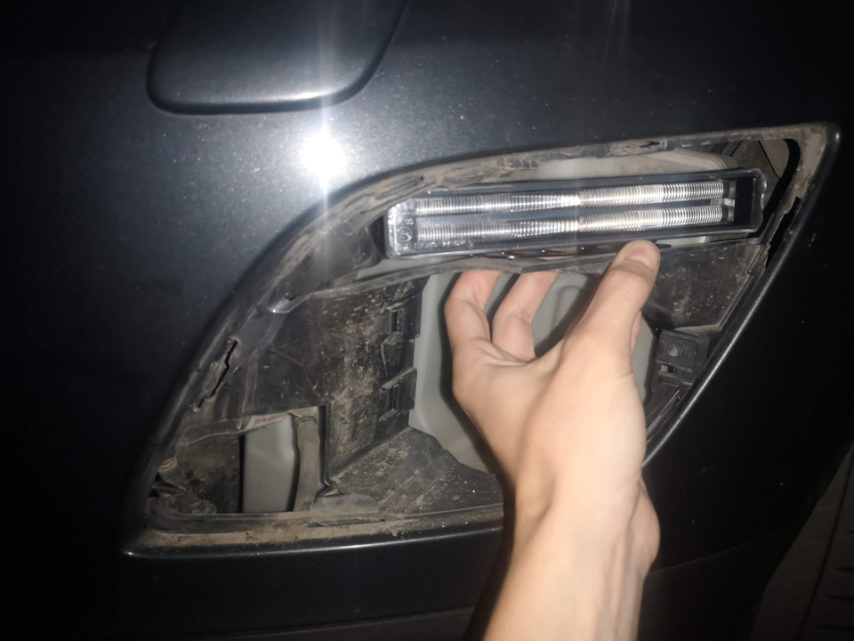 Дневные ходовые огни HELLA LEDayLine 30 с автосветом — Volvo XC60 (1G ...