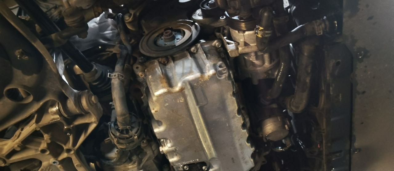 Большое ТО. Замена помпы, ГРМ, крышки сальника коленвала — Volkswagen ...