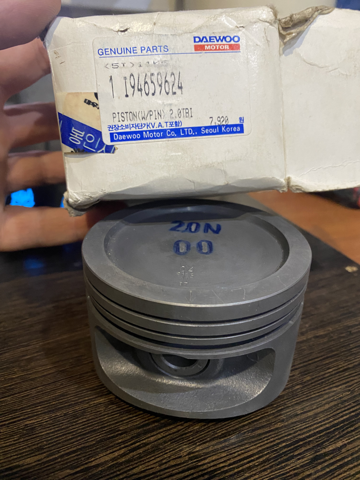 Поршни двс — Daewoo Espero, 1,8 л, 1996 года | запчасти | DRIVE2