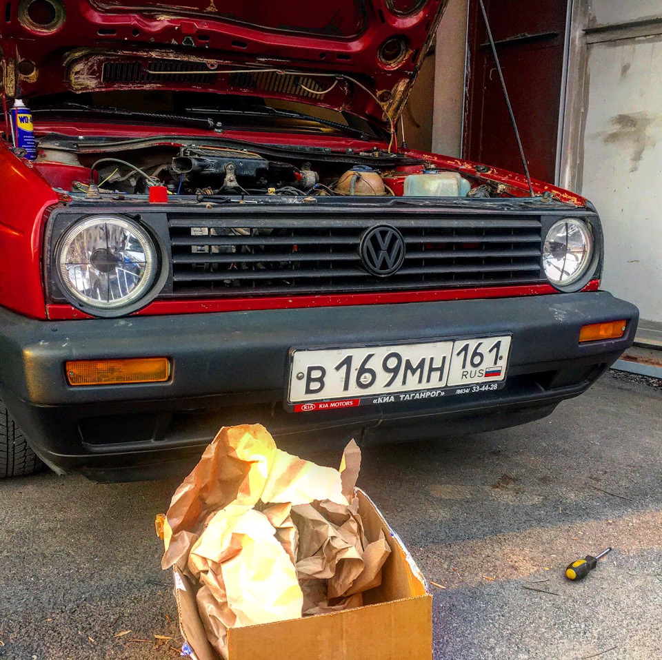 (5) Фары “Depo” — Volkswagen Golf Mk2, 1,6 л, 1990 года | стайлинг | DRIVE2