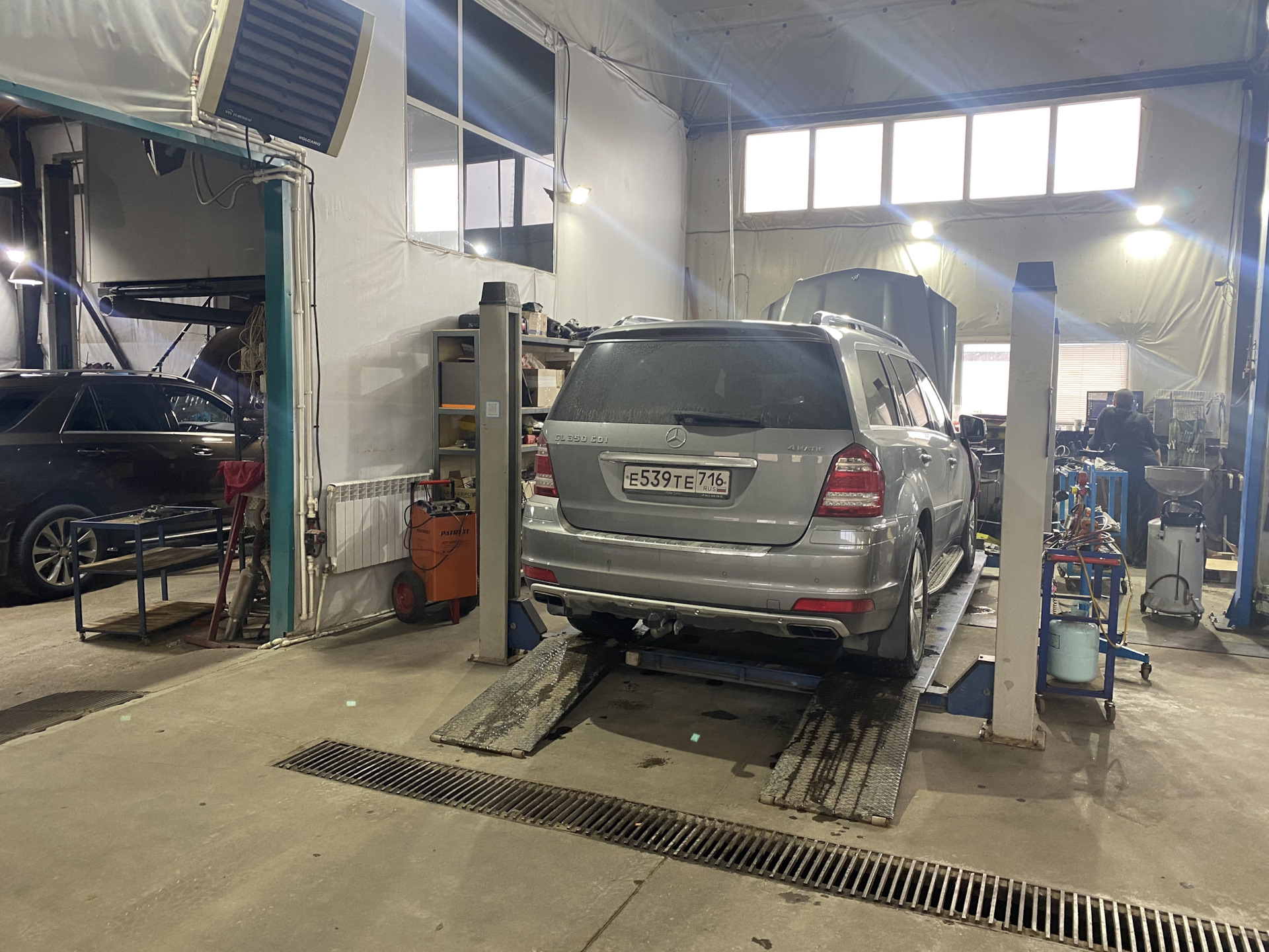 Покупка резины и ТО — Mercedes-Benz GL-Class (X164), 3 л, 2012 года ...