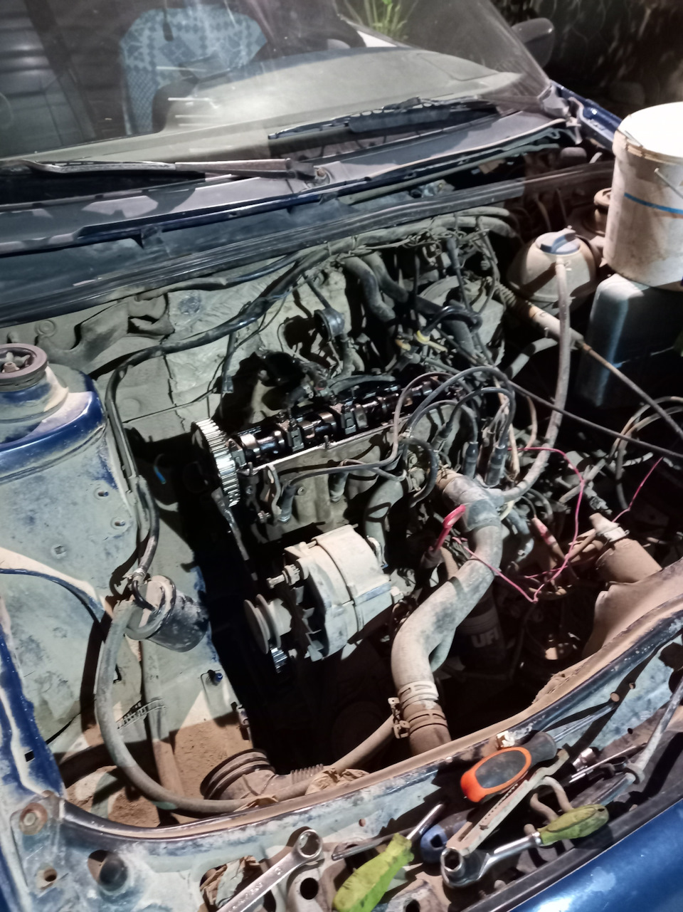 Прощай любимый двигатель! — Volkswagen Passat B3, 1,6 л, 1990 года ...