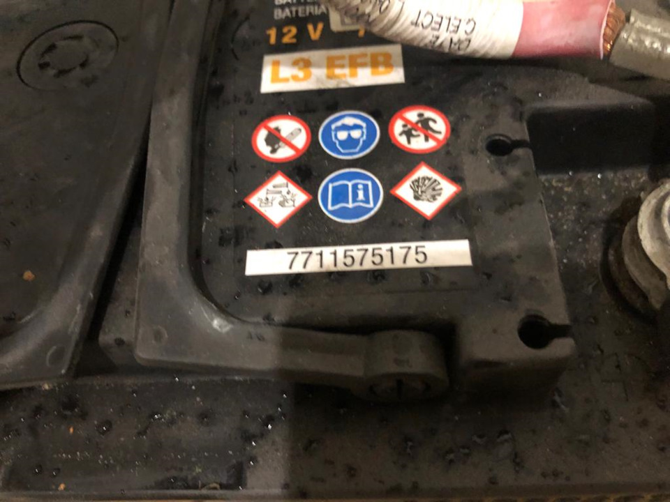 7711575175 Аккумуляторная батарея 70ah 720a RENAULT | Запчасти на DRIVE2