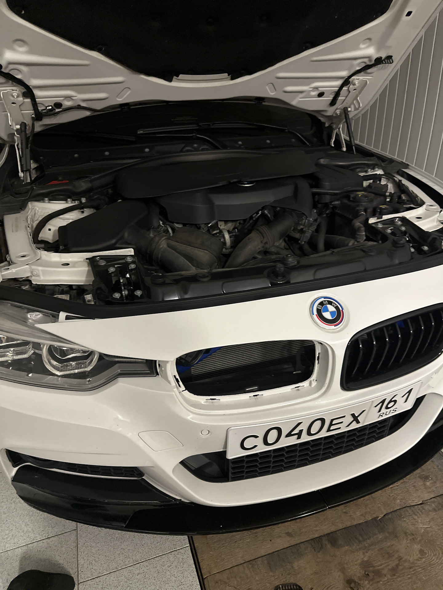 Совок для впускной системы аля AFE — BMW 3 series (F30), 2 л, 2015 года ...