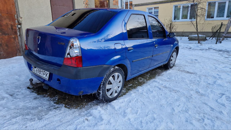 Новые "тюнинг" задние фонари — Dacia Logan (1G), 1,4 л, 2005 года ...