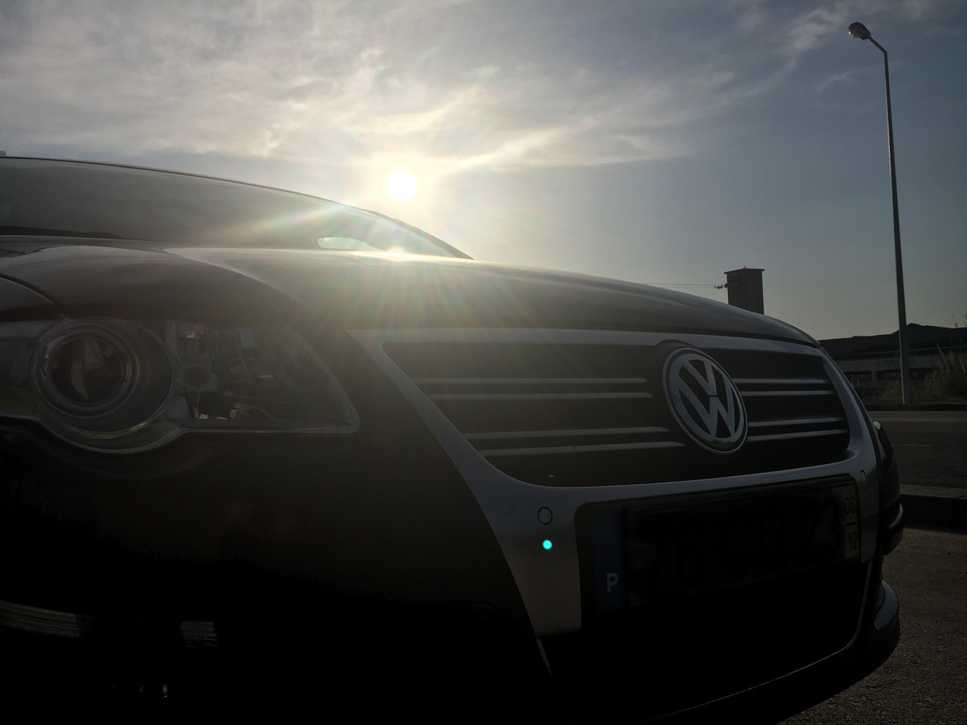 R-Line Grill — Volkswagen Passat Variant (B6), 1,9 л, 2006 года ...