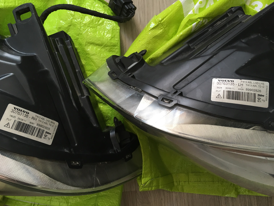 30763136 Основная фара, справа Volvo | Запчасти на DRIVE2