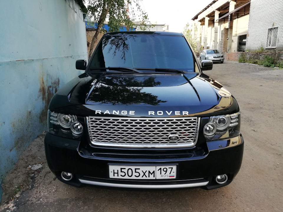 Тонировка, замена шаровых. — Land Rover Range Rover (3G), 4,2 л, 2008 ...