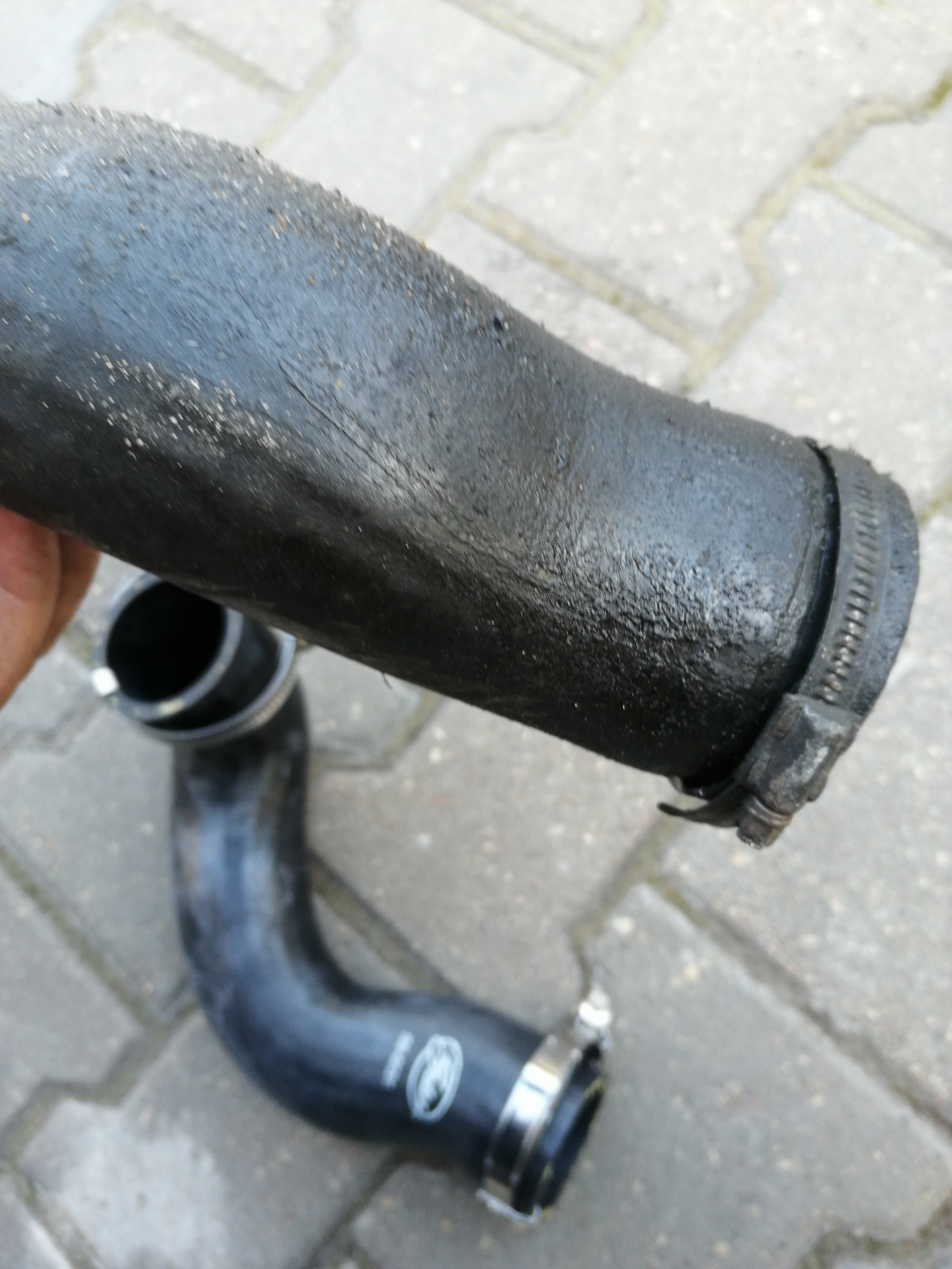 Замена патрубка интеркулера и не только — Volvo XC90 (1G), 2,5 л, 2004 ...