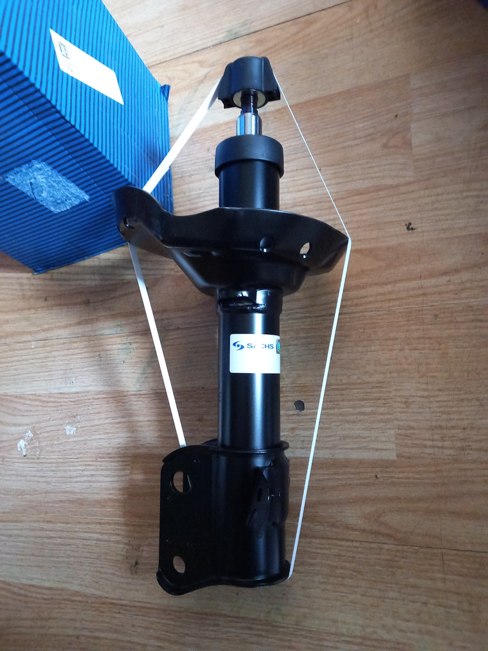 Передние амортизаторы Sachs вместо KYB — Subaru Legacy (BL/BP), 2 л ...