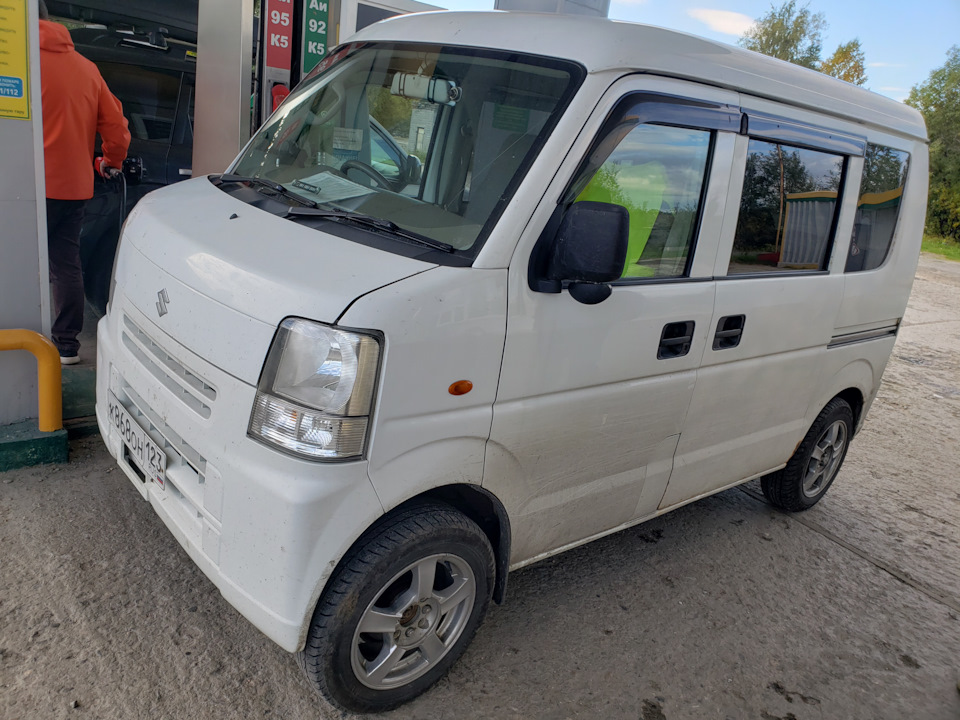 Перевёз мотоцикл — Suzuki Every (DA64), 0,7 л, 2010 года | другое | DRIVE2