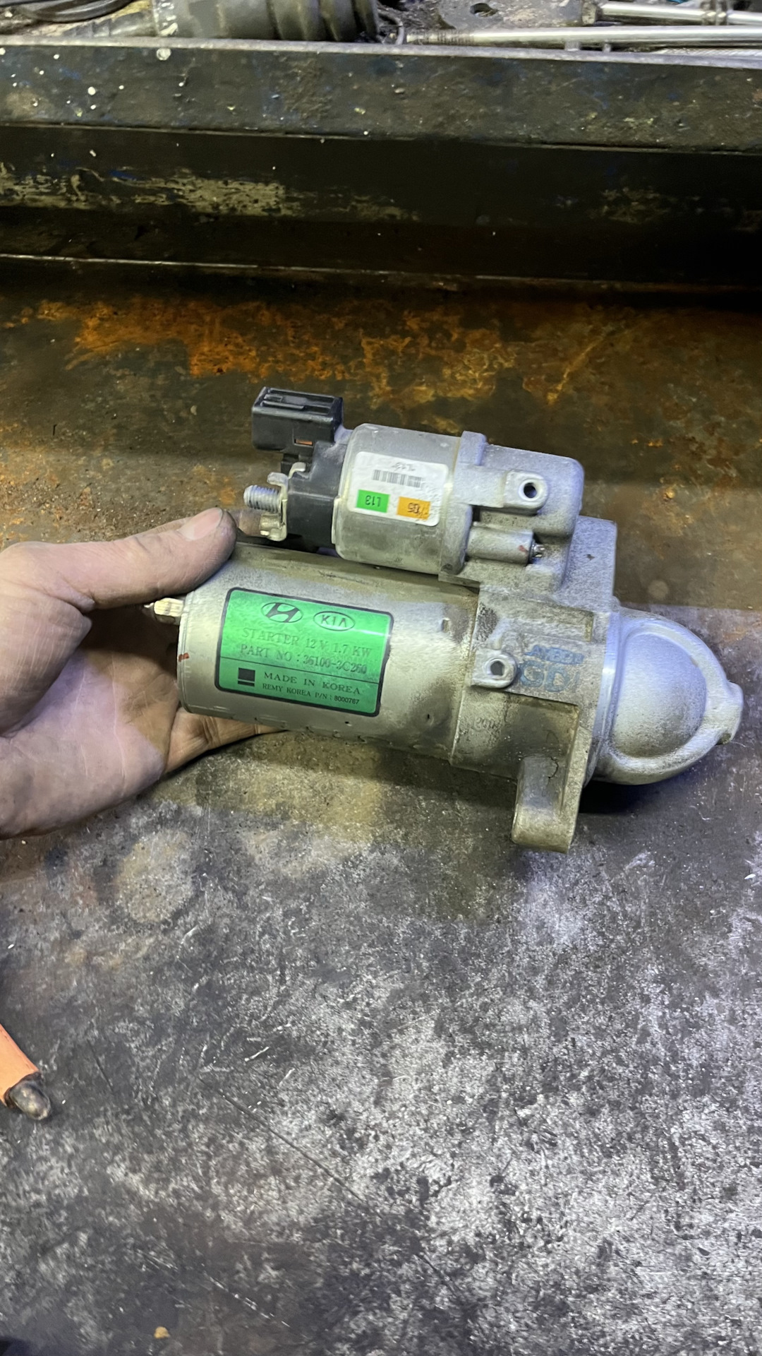 Легкая поломка отказ стартера совсем — KIA Sedona, 3,3 л, 2019 года ...