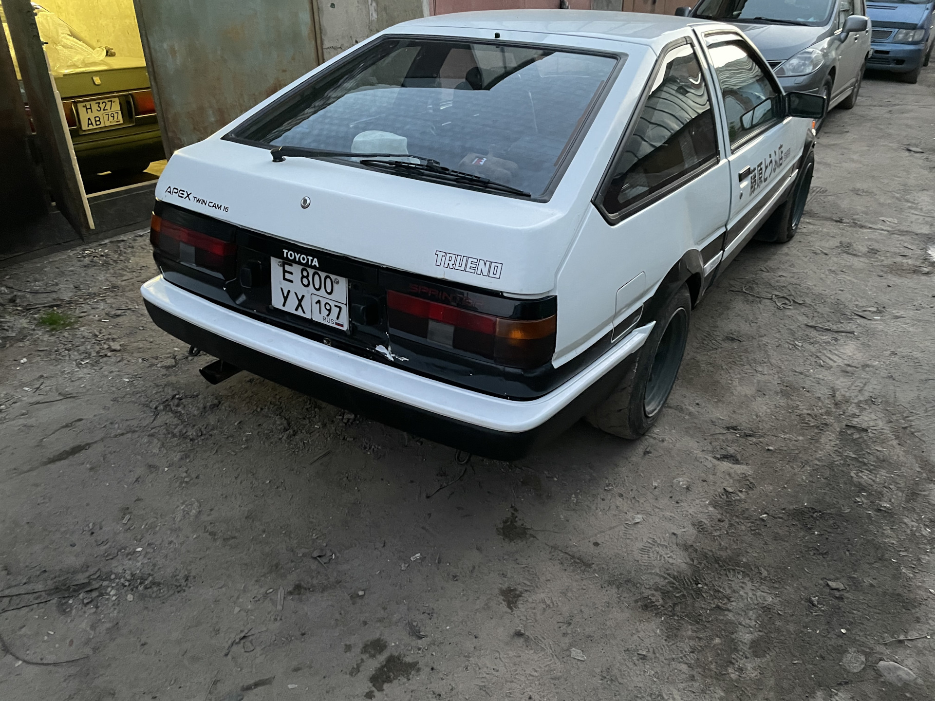 Надо бы подправить видок — Toyota Sprinter Trueno (85), 1,6 л, 1984 ...