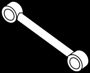 55250D7000 Тяга задняя поперечная регулируемая KIA HYUNDAI | Запчасти ...