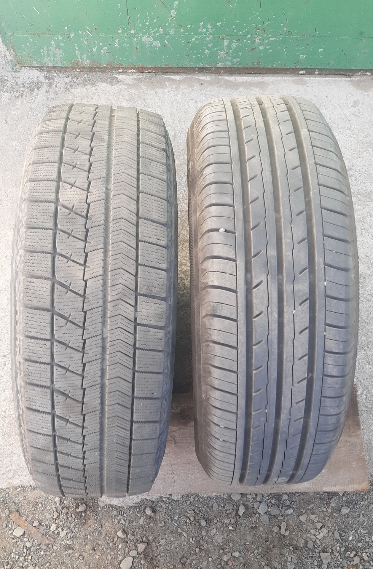 Переобулся. — Toyota Corolla (110), 1,6 л, 1995 года | шины | DRIVE2