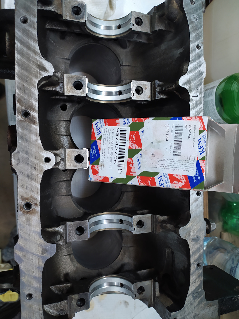 93742705 Вкладыши коренные GM | Запчасти на DRIVE2