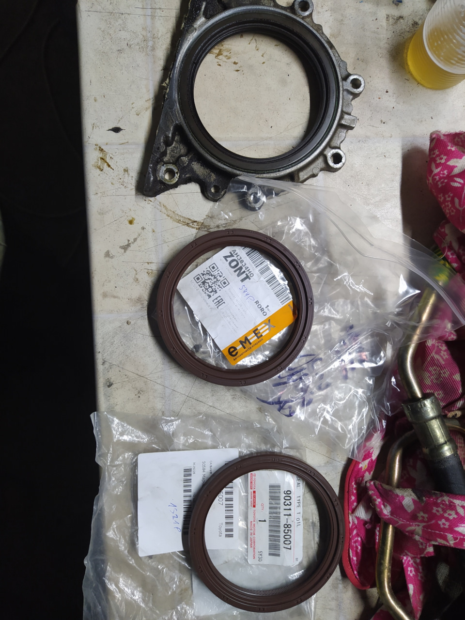 9031185007 Сальник 85*105*10 TC10L9 FKM TOYOTA LEXUS | Запчасти на DRIVE2