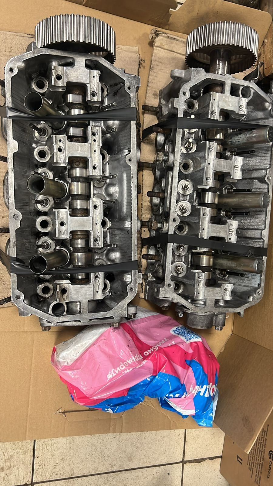 Ремонт обеих гбц — Mitsubishi Montero III (V60), 3,5 л, 2000 года ...