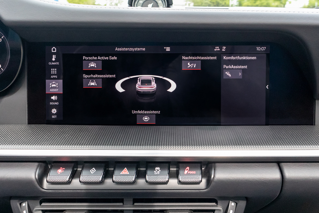 Ночное видение Night View Assist PORSCHE 911 (992) — DRIVE2