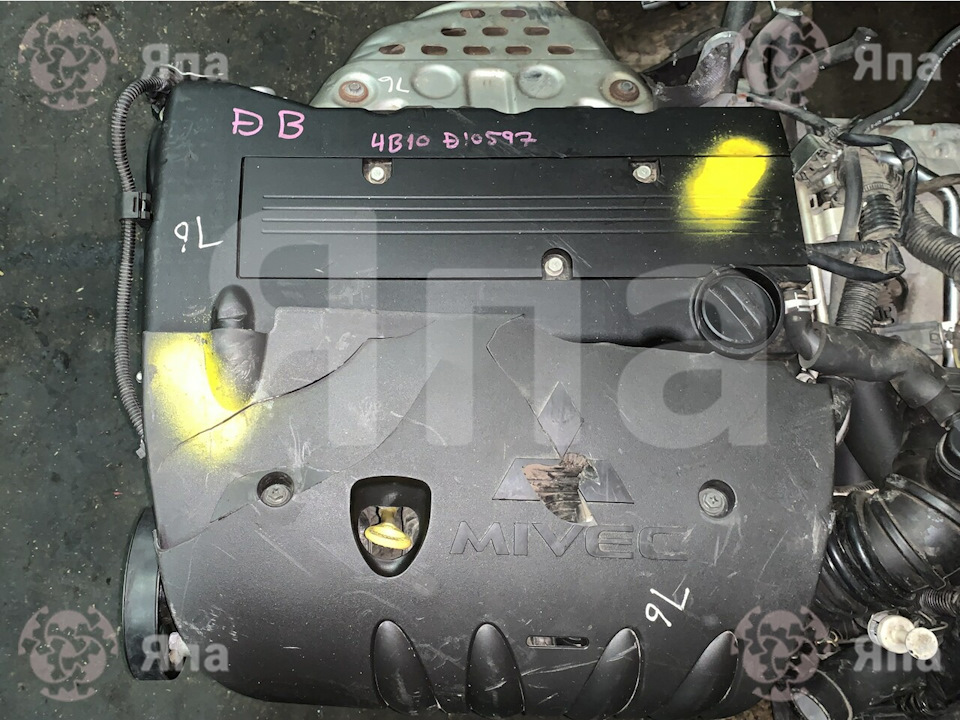 Двигатель 4B10 Мицубиси Лансер 1.8л из Японии — Япа на DRIVE2