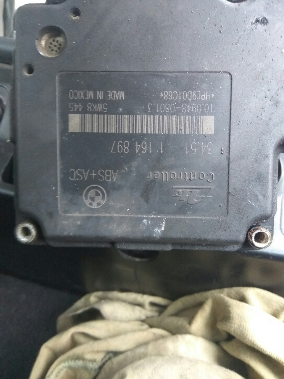 Abs asc+t — BMW 3 series (E36/5), 1,9 л, 1999 года | электроника | DRIVE2