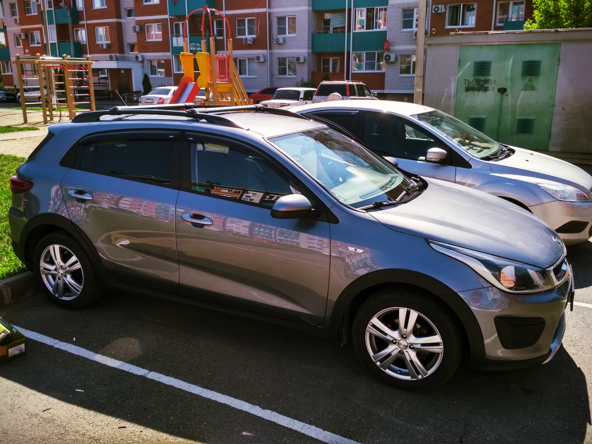 Багажник — стиль или необходимость?! :) — KIA Rio X-Line, 1,6 л, 2018 ...
