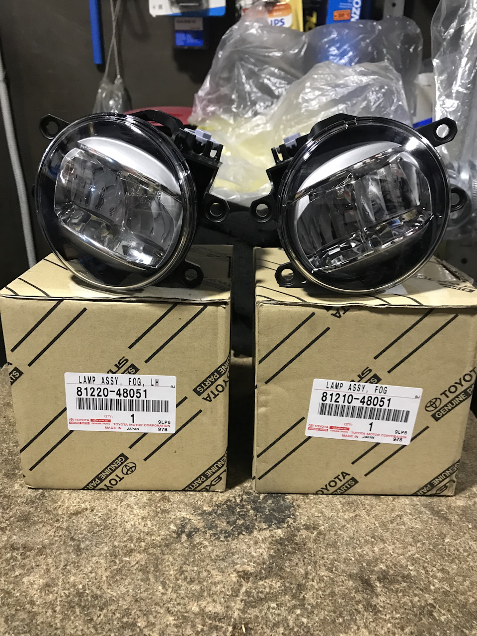 Led противотуманки от Lexus на Toyota camry 50 usa — Toyota Camry (XV50 ...