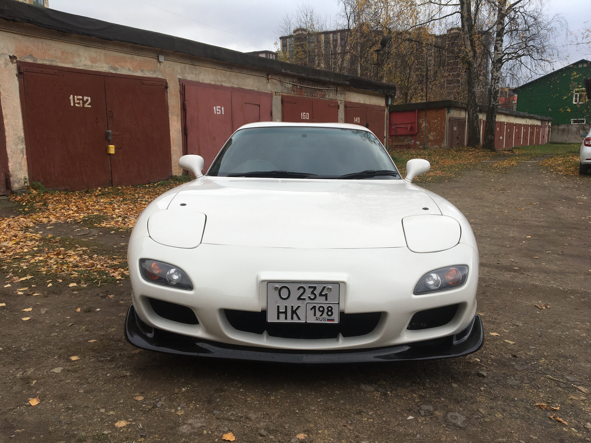 На пути к стоку часть 3. Передний бампер — Mazda RX-7 (FD), 1,3 л, 2000 ...