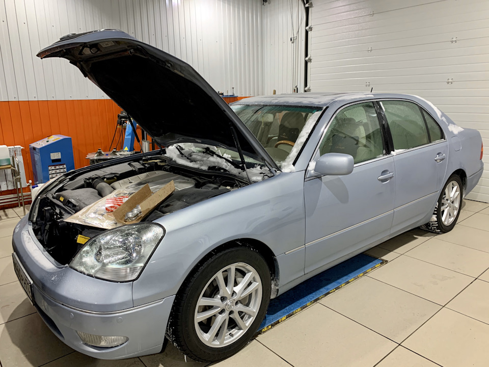 [15]-Замена блока заслонок — Lexus LS (UCF30), 4,3 л, 2003 года | визит ...