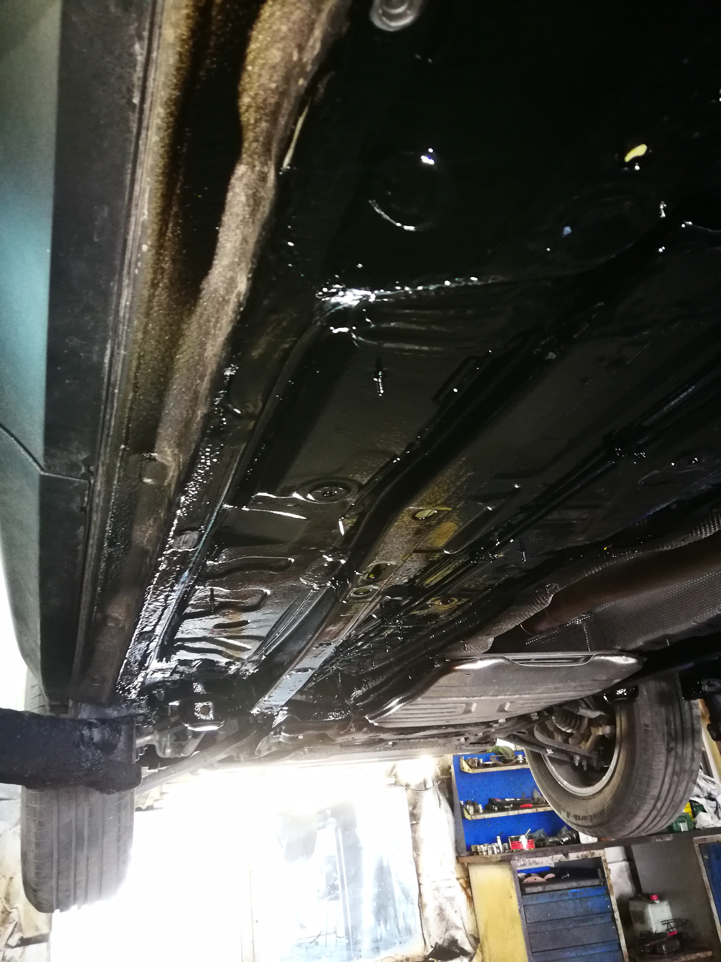 Антикоррозийная обработка кузова — Skoda Kodiaq (1G), 1,4 л, 2019 года ...