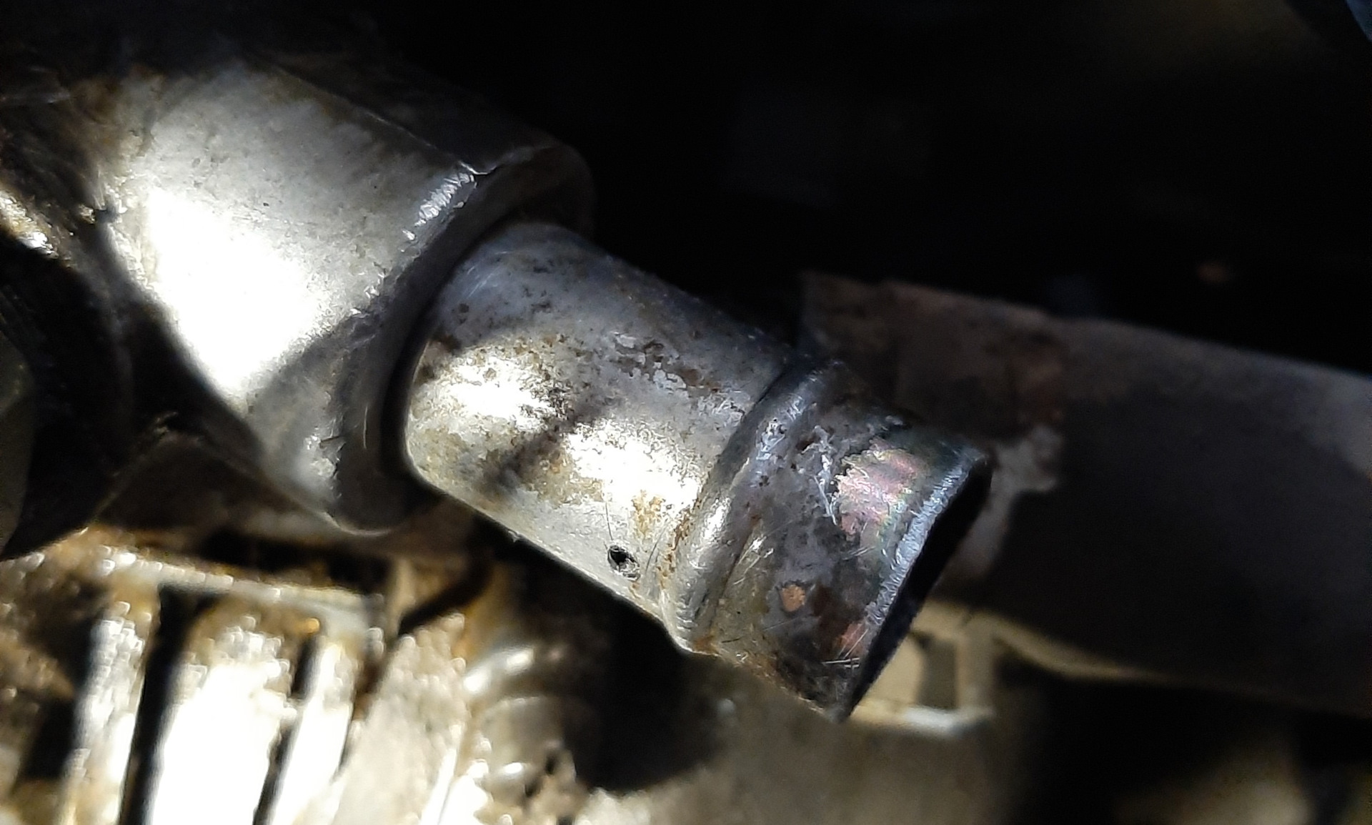 Ремонт патрубка ОЖ — Toyota Sprinter (90), 1,5 л., 1988 года | поломка ...