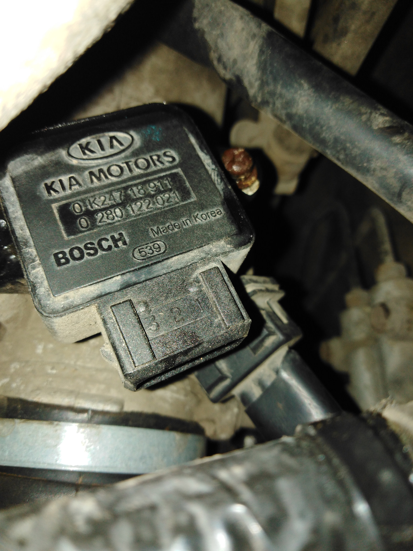 ДПДЗ — KIA Rio (1G), 1,6 л, 2002 года | запчасти | DRIVE2