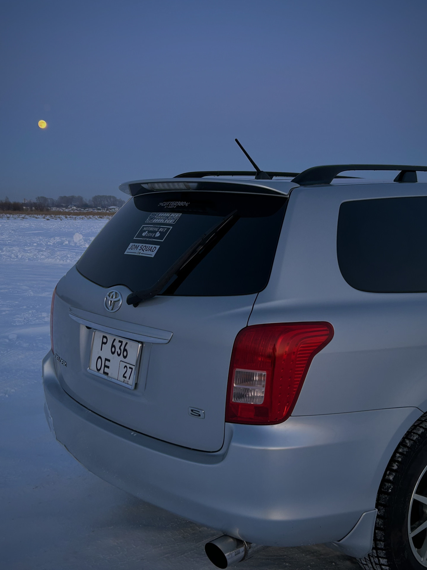 Ну вот и все, кошмарим соседей! — Toyota Corolla Fielder (E140), 1,8 л ...