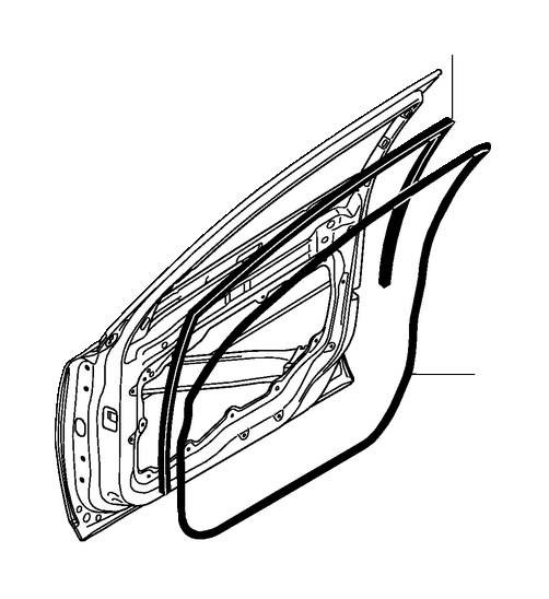 31371176 Уплотнитель стекла передней левой двери Volvo | Запчасти на DRIVE2