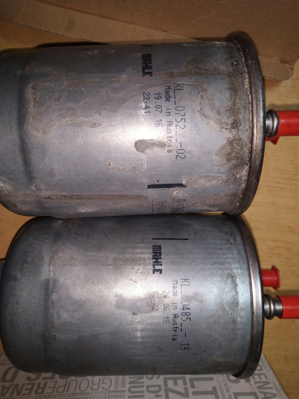 Замена топливного фильра — Renault Grand Scenic III, 1,6 л, 2016 года ...