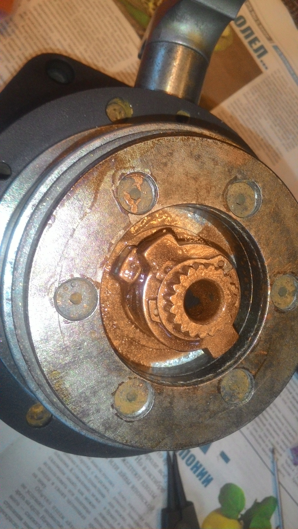 Шприц в обратку — Chevrolet Lanos, 1,5 л, 2006 года | своими руками ...