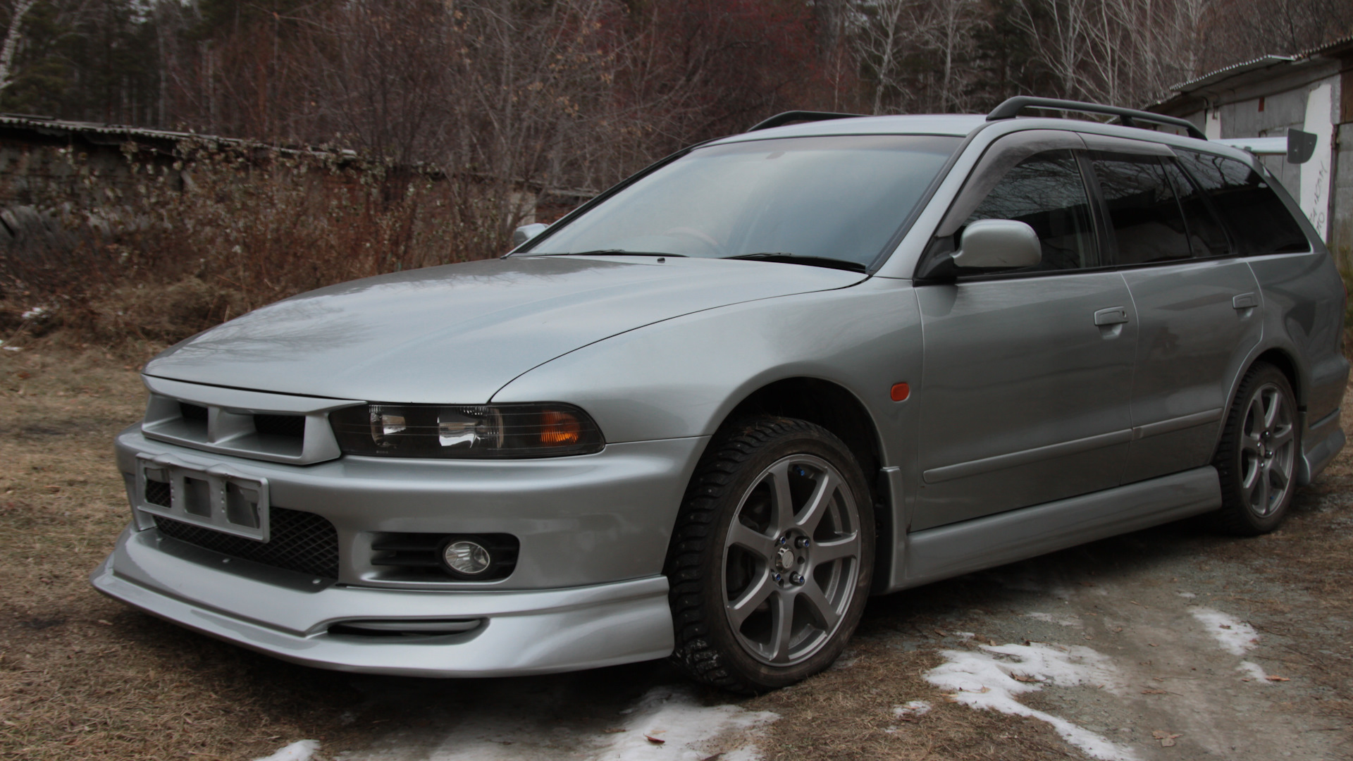 Mitsubishi Legnum 1.8 бензиновый 1998 | серый гусь на DRIVE2