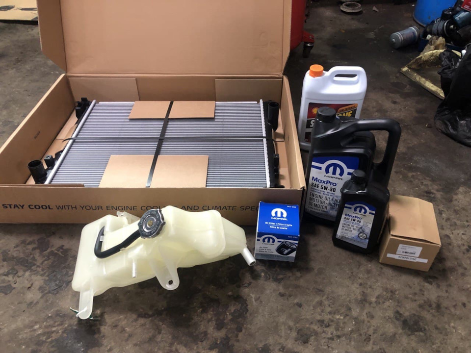 Обслуживание Системы охлаждения (Замена Радиатор, Теплообменник ...